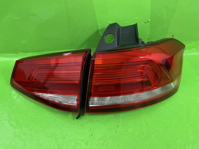 VW PASSAT B8 Rear Tail Light Driver Outer + Inner Right Offside Osr ...