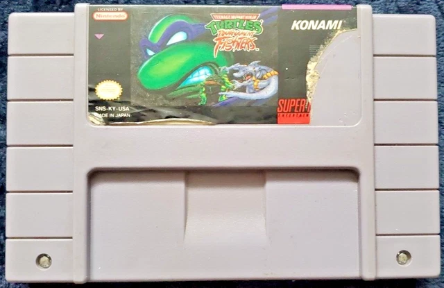 TEENAGE MUTANT NINJA Turtles: Tournament Fighters Super Nintendo Snes ...