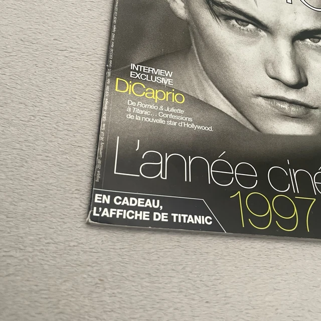 STUDIO HORS-SERIE LEONARDO DiCaprio Titanic Lannee Du Cinema 1997 £4.48 ...