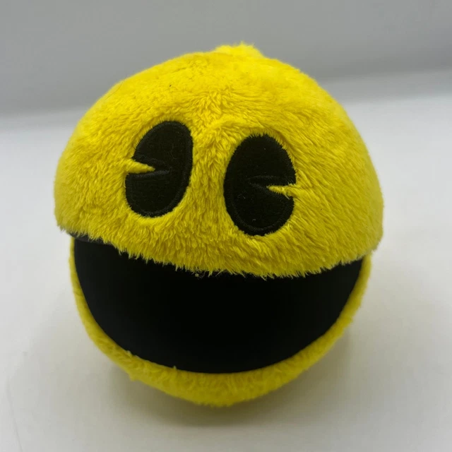 BATTLE ROYALE PAC-MAN Plush Toy Namco Yellow Soft Toy Collectable 11 cm ...