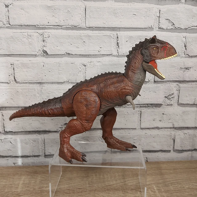 JURASSIC WORLD CARNOTAURUS Toro Camp Cretaceous Control N Conquer Sound ...