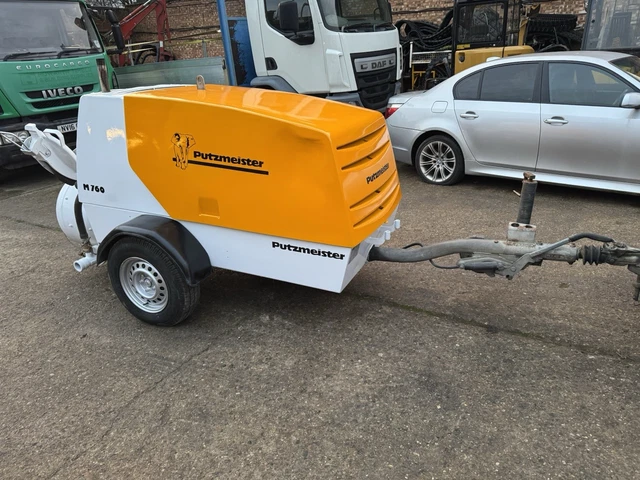 PUTZMEISTER M760 SCREED Pump,concrete,screed,putzmeister Pump £7,081.70 ...