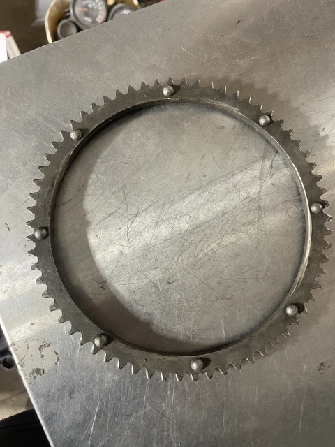 HARLEY DAVIDSON SHOVELHEAD Clutch Drum Starter Ring Gear electric start ...