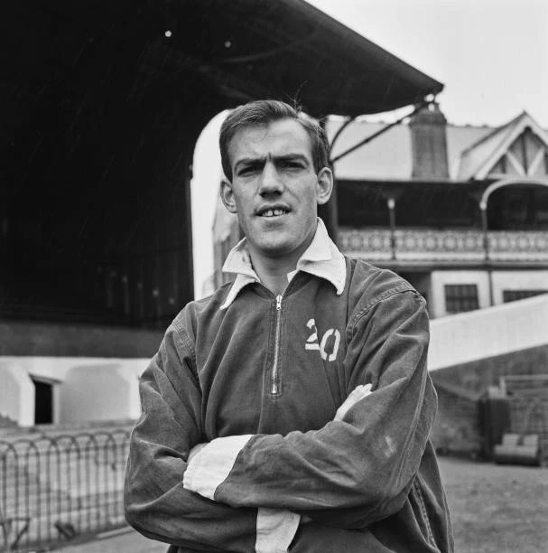 BRITISH FOOTBALLER TONY Macedo, goalkeeper for Fulham FC London 1960s ...