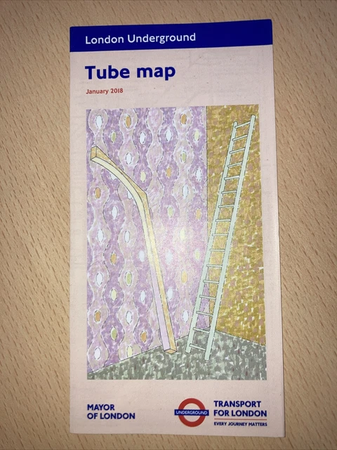 LONDON. UNDERGROUND. MAP. (. Tube Map. 2018. January. ) £1.99 - PicClick UK