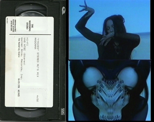 MADONNA FROZEN (STEREO MC's Mix) US promo-only NTSC VHS Video : very rare £58.00 - PicClick UK