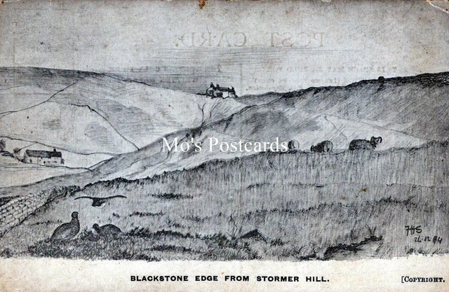 YORKSHIRE POSTCARD - Blackstone Edge From Stormer Hill SW18509 £2.70 ...