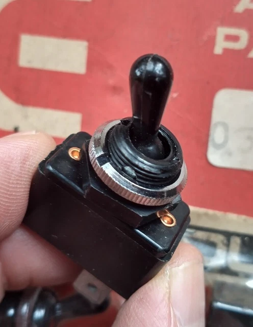 VINTAGE DURITE DASHBOARD Rocker Switch 12V 250V 3Amp Auxiliary Toggle ...