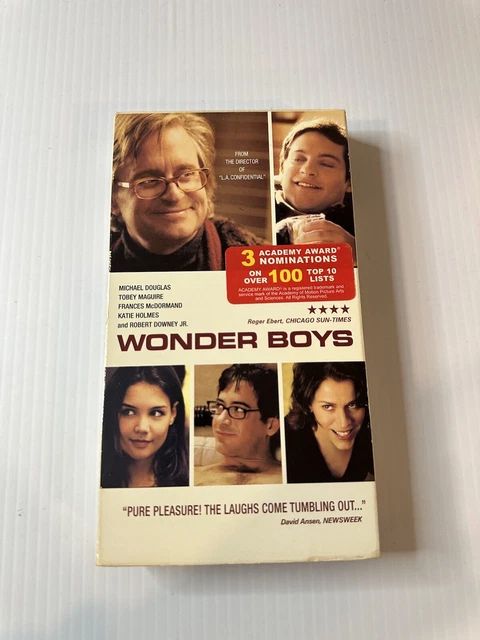 WONDER BOYS VHS (2000) Comedy Drama Michael Douglas Tobey Maguire Katie ...