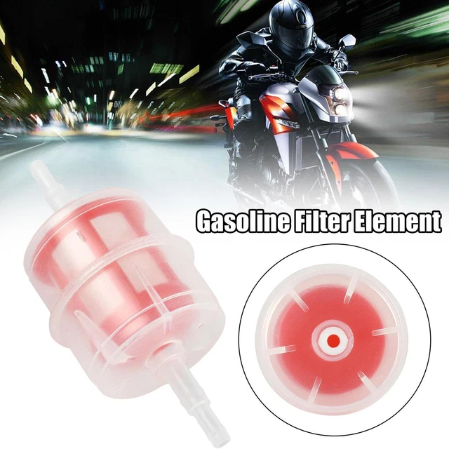 FUEL FILTER INLINE 6mm 8mm Pipe Hose Universal Car Motorcycle New fast ...