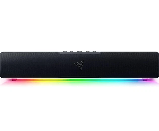 RAZER LEVIATHAN V2 X PC RGB Bluetooth Gaming Soundbar Speaker - Black ...