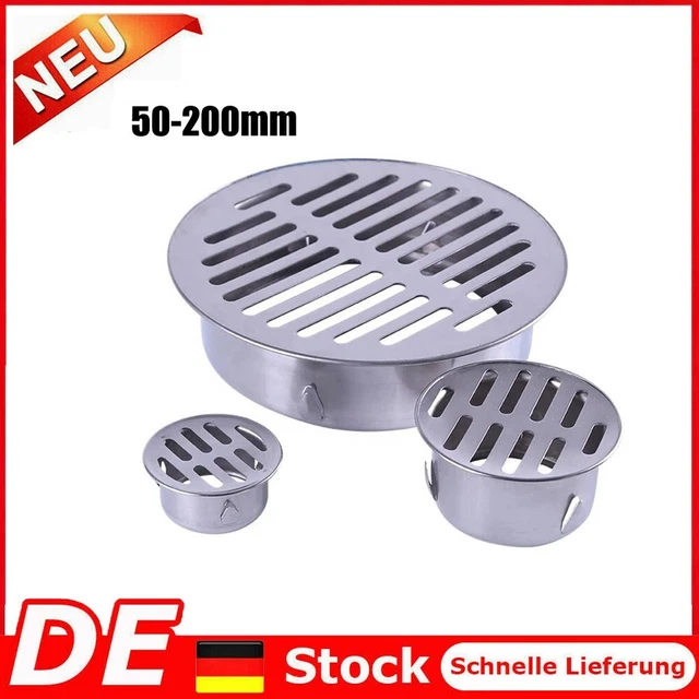 HOFABLAUF FLACH BODENABLAUF Kellerablauf Entwässerung Terrasse Edelstahl DHL EUR 8,06 - PicClick FR