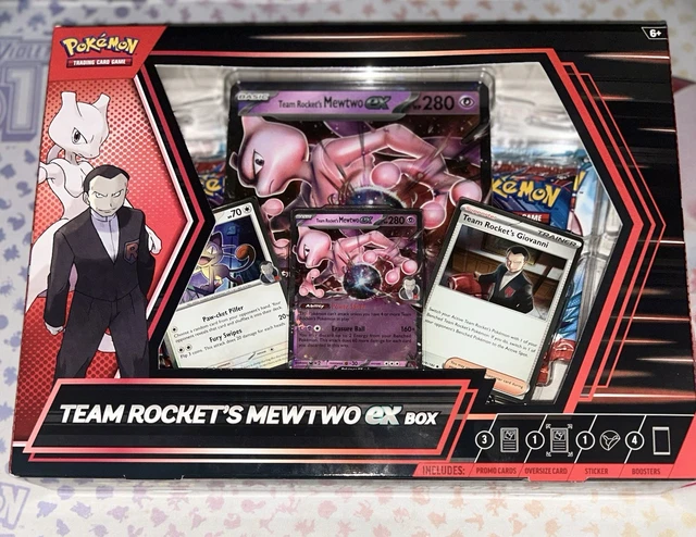 POKÉMON TCG DESTINED Rivals Team Rocket's Mewtwo EX $65.30 - PicClick CA