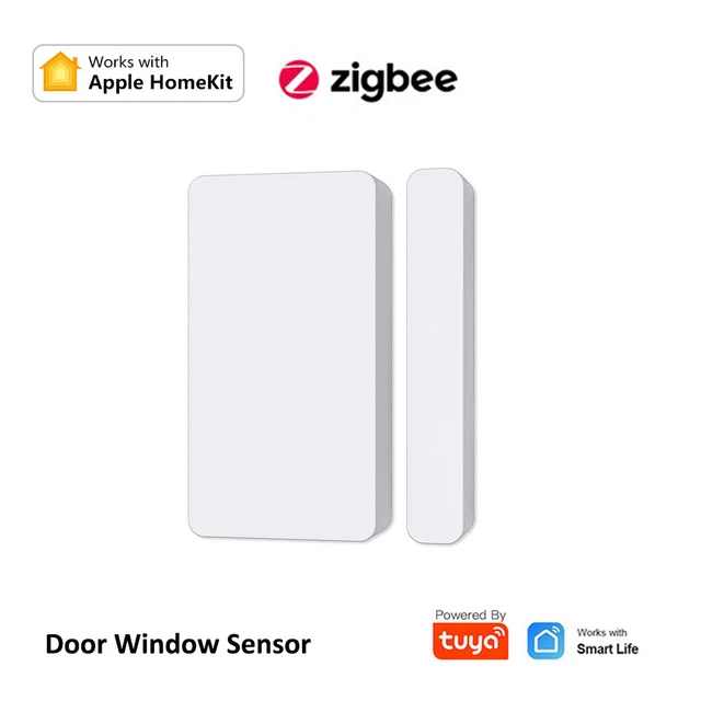 HOMEKIT ZIGBEE SMART Door Window Sensor Detector Home Security Smart ...