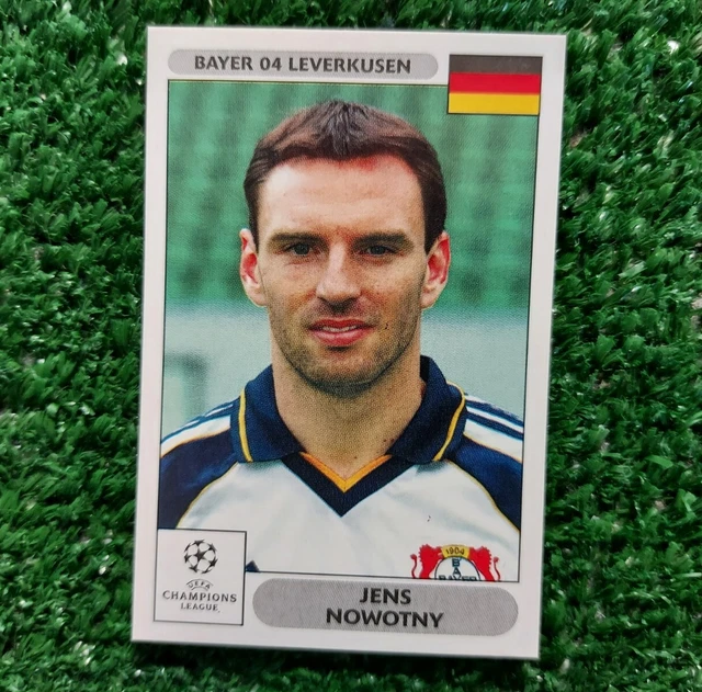 FIGURINA CALCIATORI PANINI 2000/01 Champions Leverkusen N°43 Nowotny ...