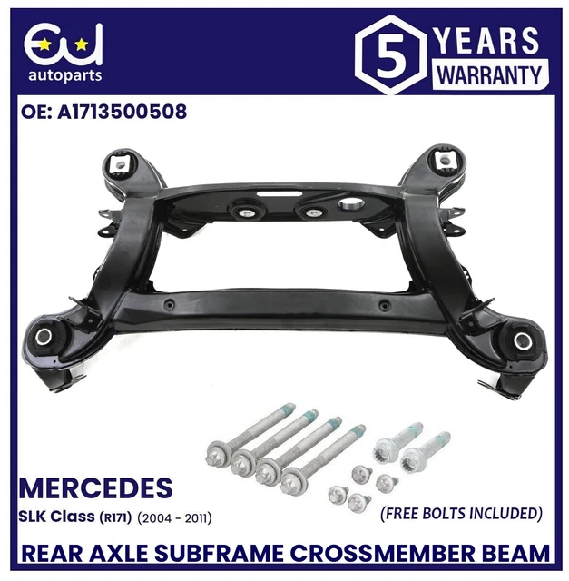 NEW REAR SUBFRAME Crossmember Axle For Mercedes Slk R171 2004-2011 ...
