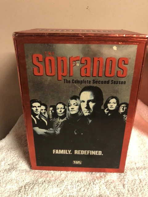 THE SOPRANOS COMPLETE Second Season VHS video Tape Box Set openened £16 ...