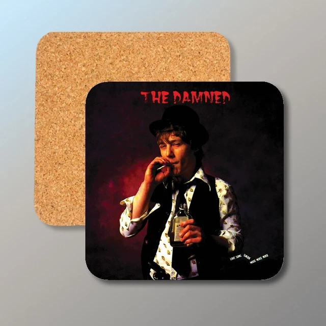 THE DAMNED - Love Song - Algy Ward - cork backed coaster - FREE ...
