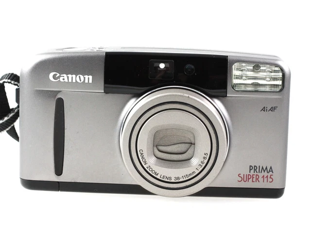 CANON PRIMA SUPER 115 AI AF Compact Camera Camera Analog Camera 35mm £ ...