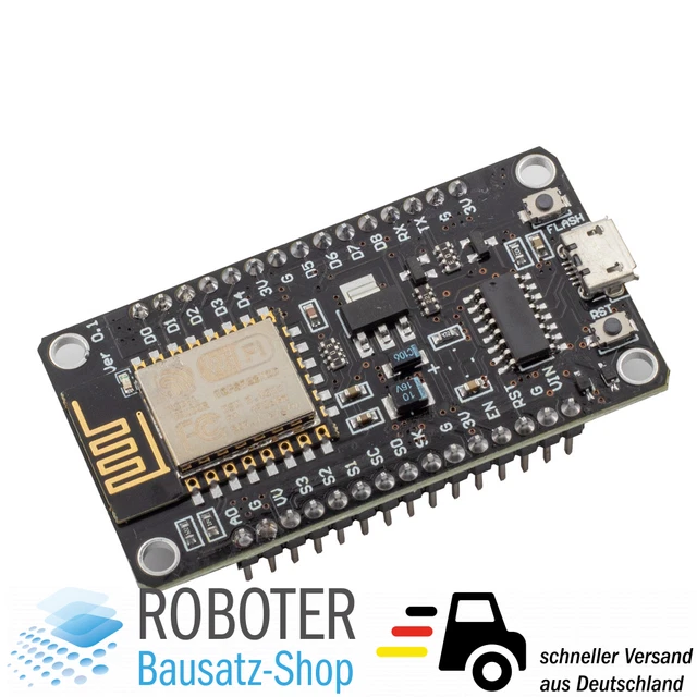 NODEMCU V3 ESP8266 Wifi Board Arduino Kompatibel CH340G IoT LUA EUR 5,45 - PicClick DE