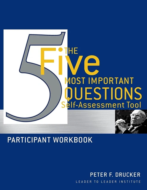 THE FIVE MOST Important Questions Self-AssessmentTool: Participant ...