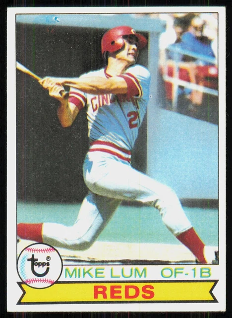 1979 TOPPS BASE Set Mike Lum Cincinnati Reds #556 EUR 1,38 - PicClick FR
