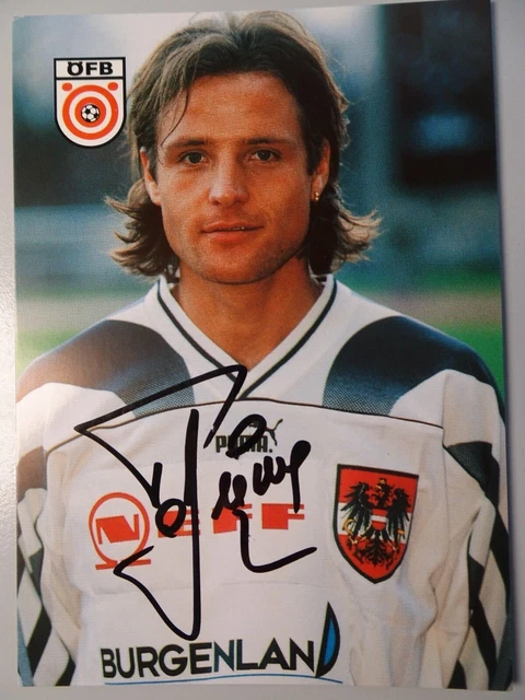 HEIMO PFEIFENBERGER AUTOGRAMM | Österreichische Fußball ...