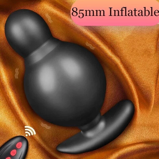 INFLATABLE-ADULT-ANAL-BUTT-PLUG-G-SPOT-DILDO-WEARABLE-VIBRATOR-PROSTATE ...