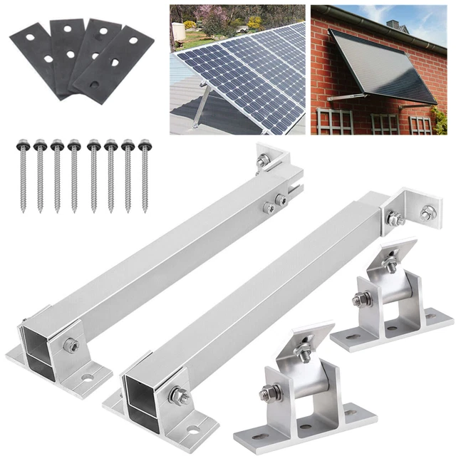 SOLAR PANEL MOUNTING Brackets Adjustable Angle Solar Panel Tilt Mount ...