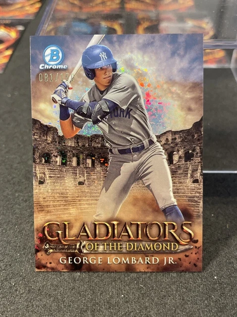 2024 BOWMAN GLADIATORS OF THE DIAMOND GEORGE LOMBARD JR #081/150 Mini ...
