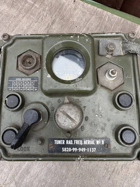 MILITARY RADIO EQUIPMENT ATU No8 Aerial Tuner £37.12 - PicClick UK