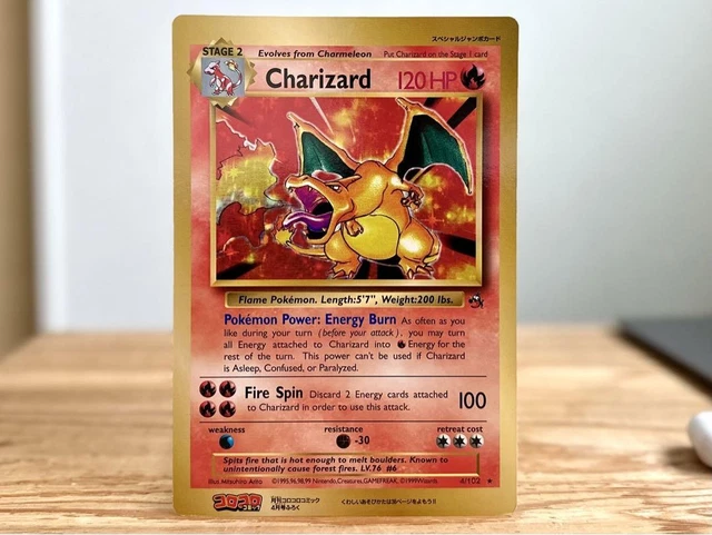 CHARIZARD//JUMBO CARD/COROCORO SUPPLEMENT/ENGLISH Version/Charizard ...