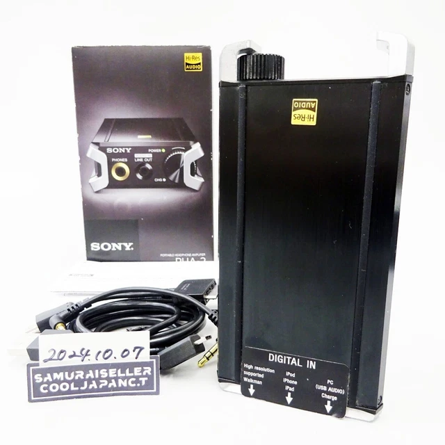 AMPLIFICATEUR DE CASQUE audio portable SONY PHA-2 noir Japon d'occasion EUR 129,06 - PicClick FR