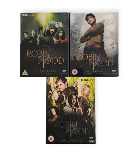 ROBIN HOOD : complete series 1-3 DVD bundle EUR 29,22 - PicClick IT
