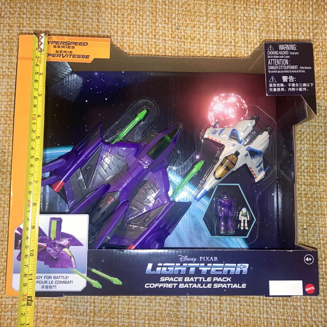 MATTEL DISNEY PIXAR Lightyear Hyperspeed Series Space Battle Pack Brand ...