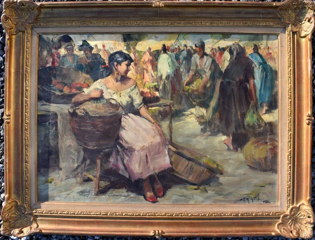 RICHARD DURANDO-TOGO (1910-?) French Post Impressionist Oil Painting £ ...