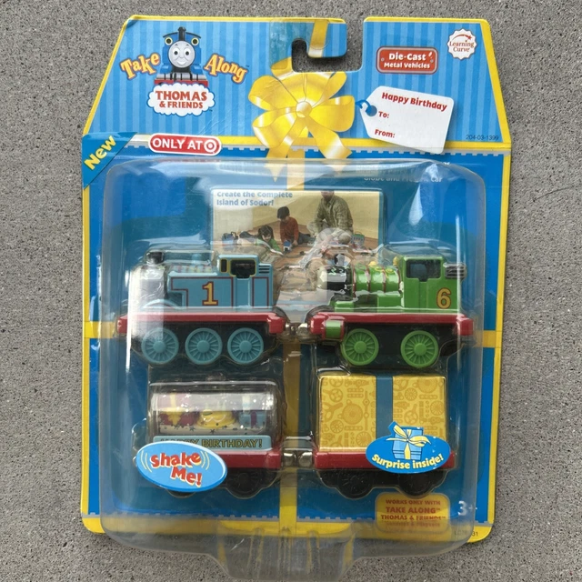 HAPPY BIRTHDAY THOMAS & Percy - Thomas & Friends Take Along Diecast ...