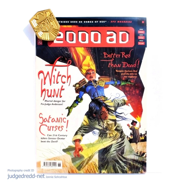 2000AD PROG 1088 Judge Dredd Comic Issue Very Good to Excellent ...