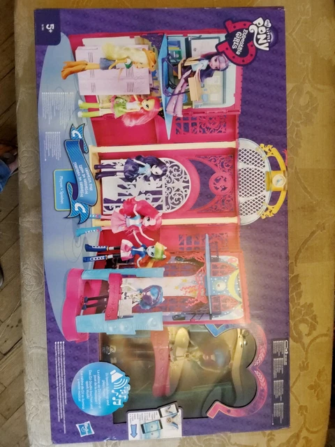 MY LITTLE PONY Equestria Girls Canterlot High Dance Girls Playset £50. ...