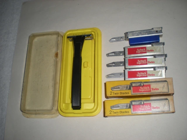 VINTAGE SCHICK INJECTOR Razor with Blades $19.95 - PicClick