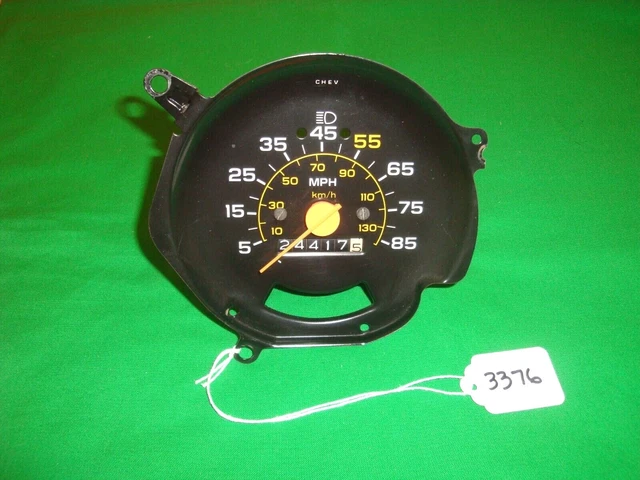 73-87 CHEVY GMC Truck Instrument Cluster Speedo Speedometer 24K GM OEM ...