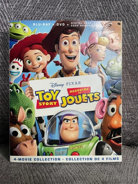 DISNEY PIXAR'S TOY Story 4-Movie Collection (Blu-ray + DVD + DC, 2021) New $54.99 - PicClick CA
