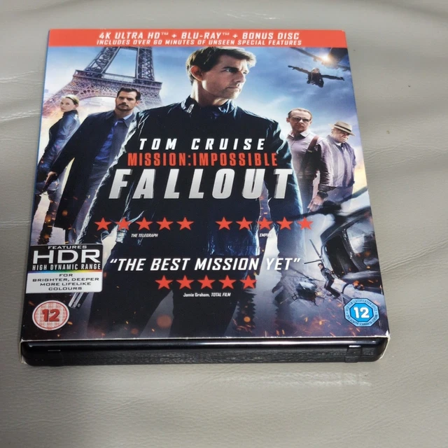 MISSION: IMPOSSIBLE - Fallout [12] 4K Ultra HD Blu-ray £9.56 - PicClick UK