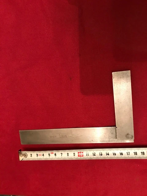 WW2 1944 BRITISH army MOORE & WRIGHT PRECISION SQUARE NO. 400/H £36.00 - PicClick UK