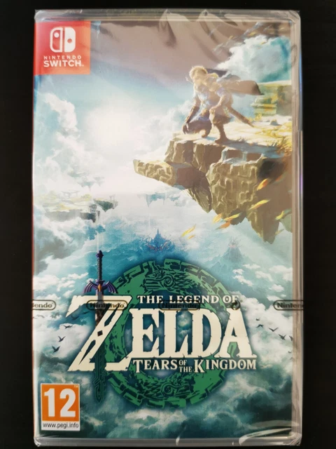 THE LEGEND OF Zelda Tears of the Kingdom - Nintendo Switch - Brand New ...