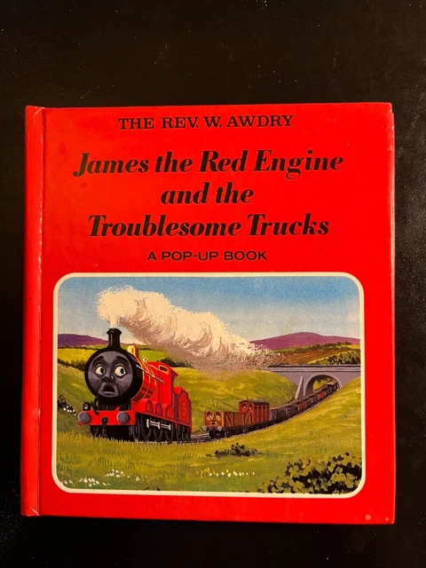 JAMES THE RED Engine And The Troublesome Trucks Pop Up Book No Damage ...