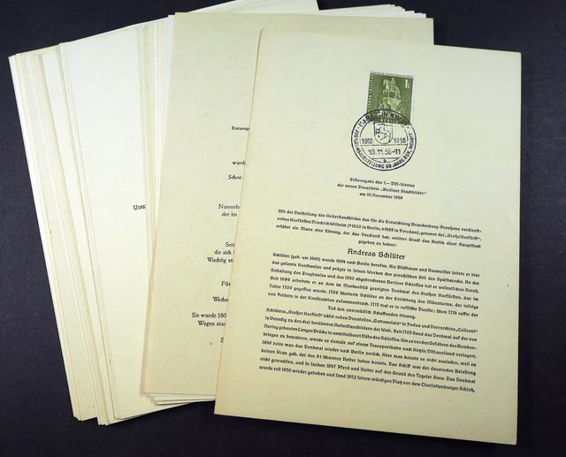 BERLIN-ALT-ETB &KOMPLETT- SAMMLUNG 1956-1959" im Binder EUR 199,00 ...