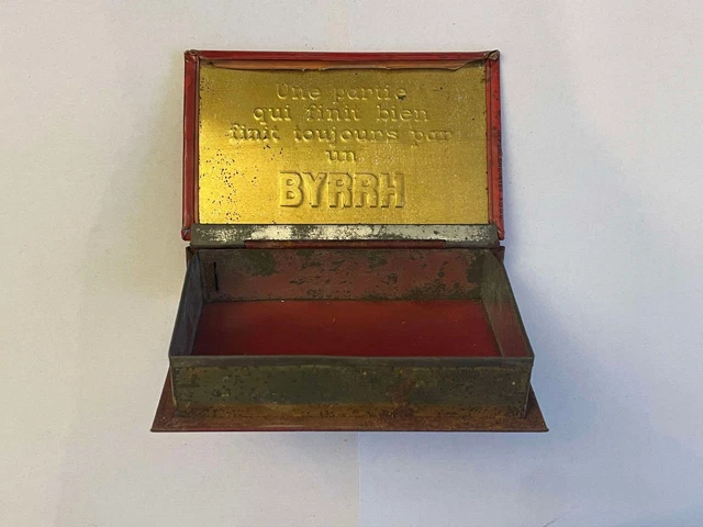 ANCIENNE BOITE DE Cartes A Jouer En Tole Lithographiee Publicitaire ...