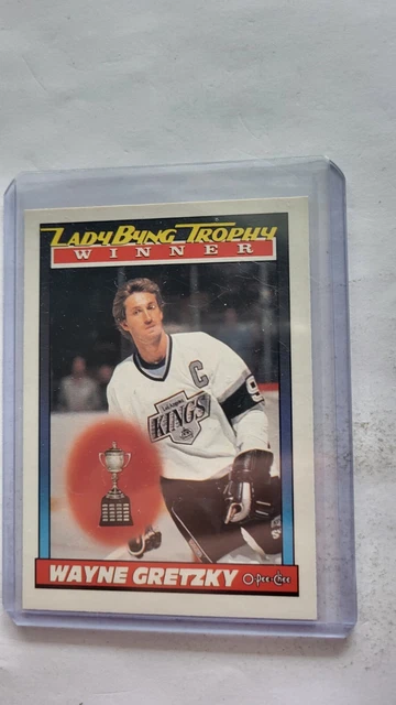 1991-92 O-PEE-CHEE LOS Angeles Kings Wayne Gretzky Lady Byng Trophy Winner # 520 EUR 1,62 ...