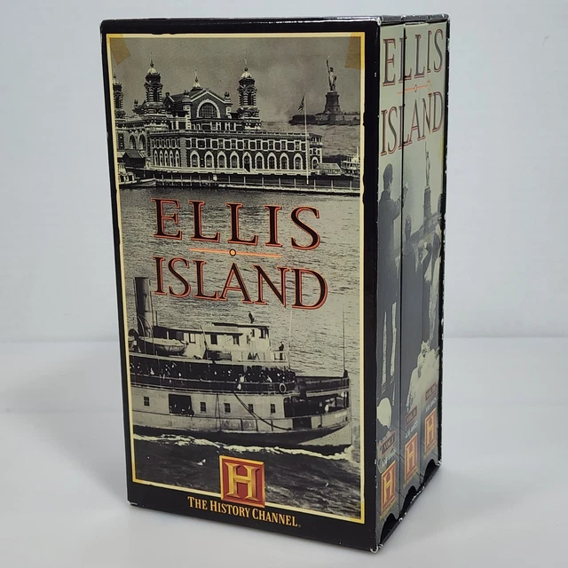 HISTORY CHANNEL ELLIS Island Vintage VHS Tape Box Set - 3 VHS Tapes £10 ...